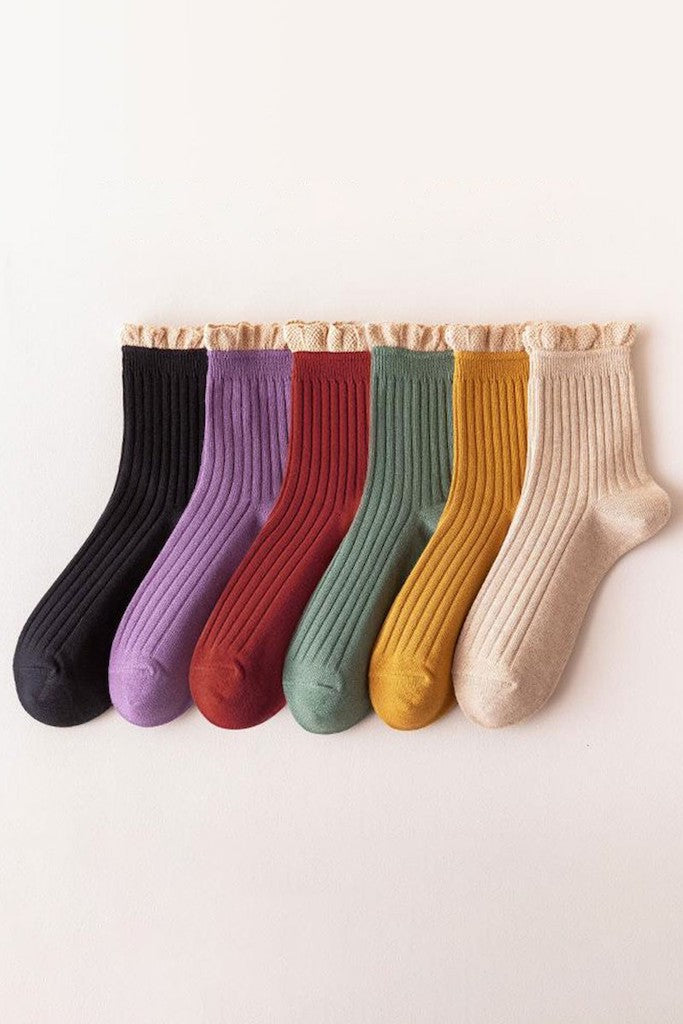 Matilda Crew Socks | 6 colors | – Dottie & Jo